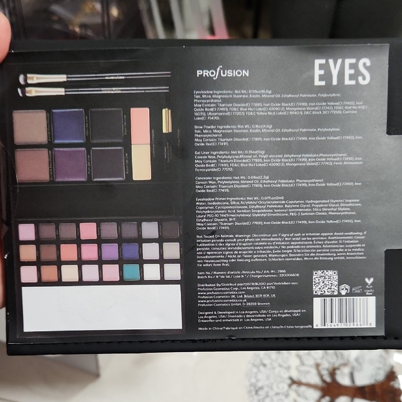 Profusion Cosmetics | Makeup | Profusion Cosmetics Eyeshadow Palette Purple And Black | Poshmark